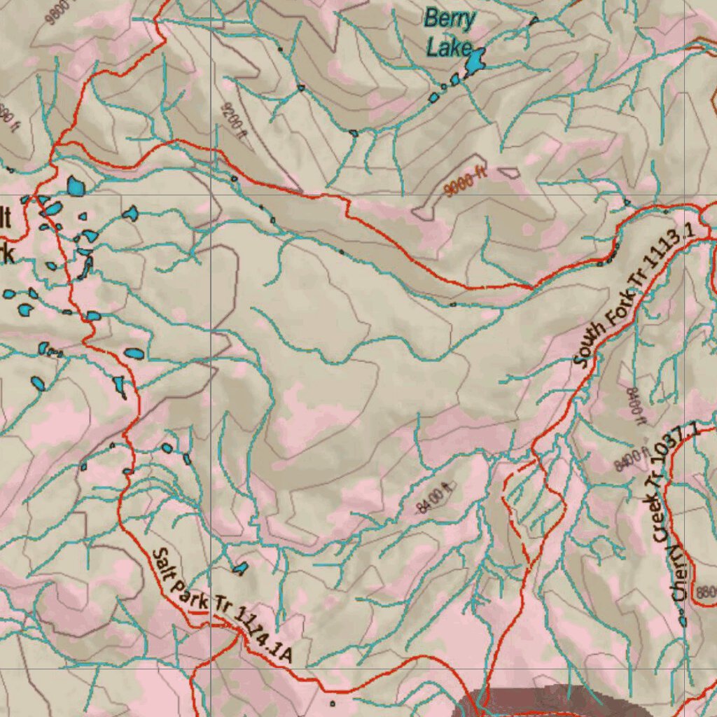 Co Unit 12 Elk Concentration Map by Colorado HuntData LLC | Avenza Maps