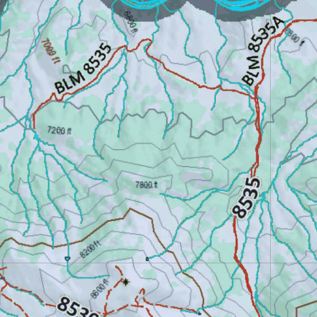 Co Unit 26 Elk Concentration Map by Colorado HuntData LLC | Avenza Maps