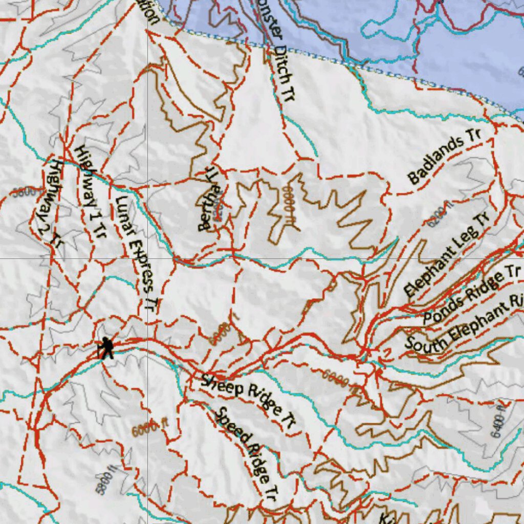 Co Unit 63 Elk Summer, Winter Concentrations and Migration Routes Map ...
