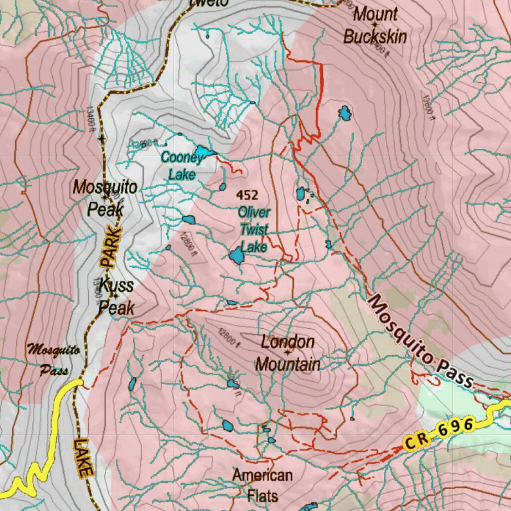 Co Unit 49 Elk Summer, Winter Concentrations and Migration Routes Map ...