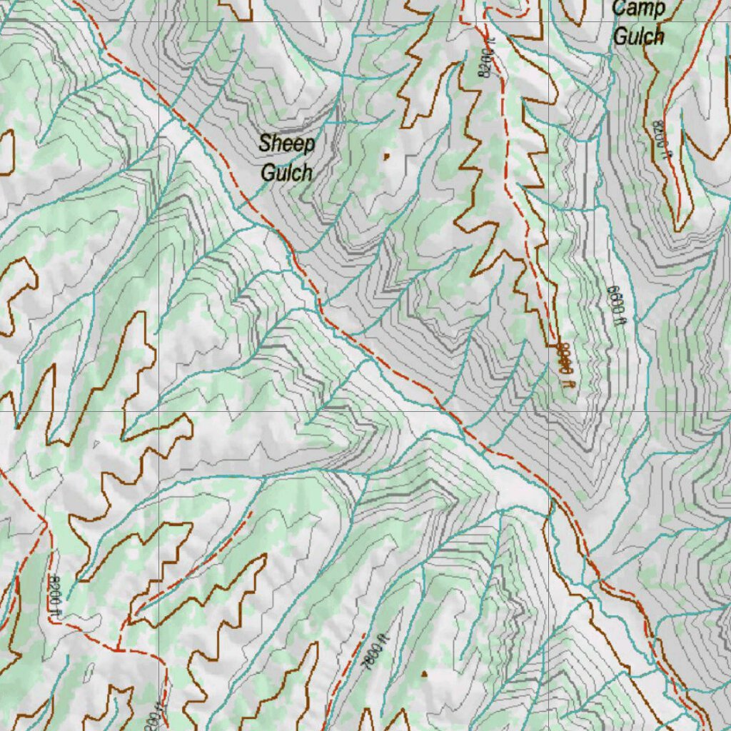 Colorado Unit 31 Antelope Concentrations Map by Colorado HuntData LLC ...