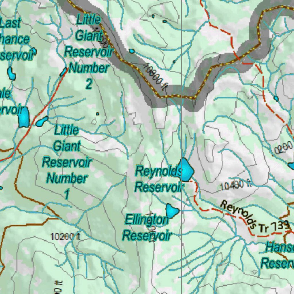 Colorado Unit 52 Antelope Concentrations Map by Colorado HuntData LLC ...