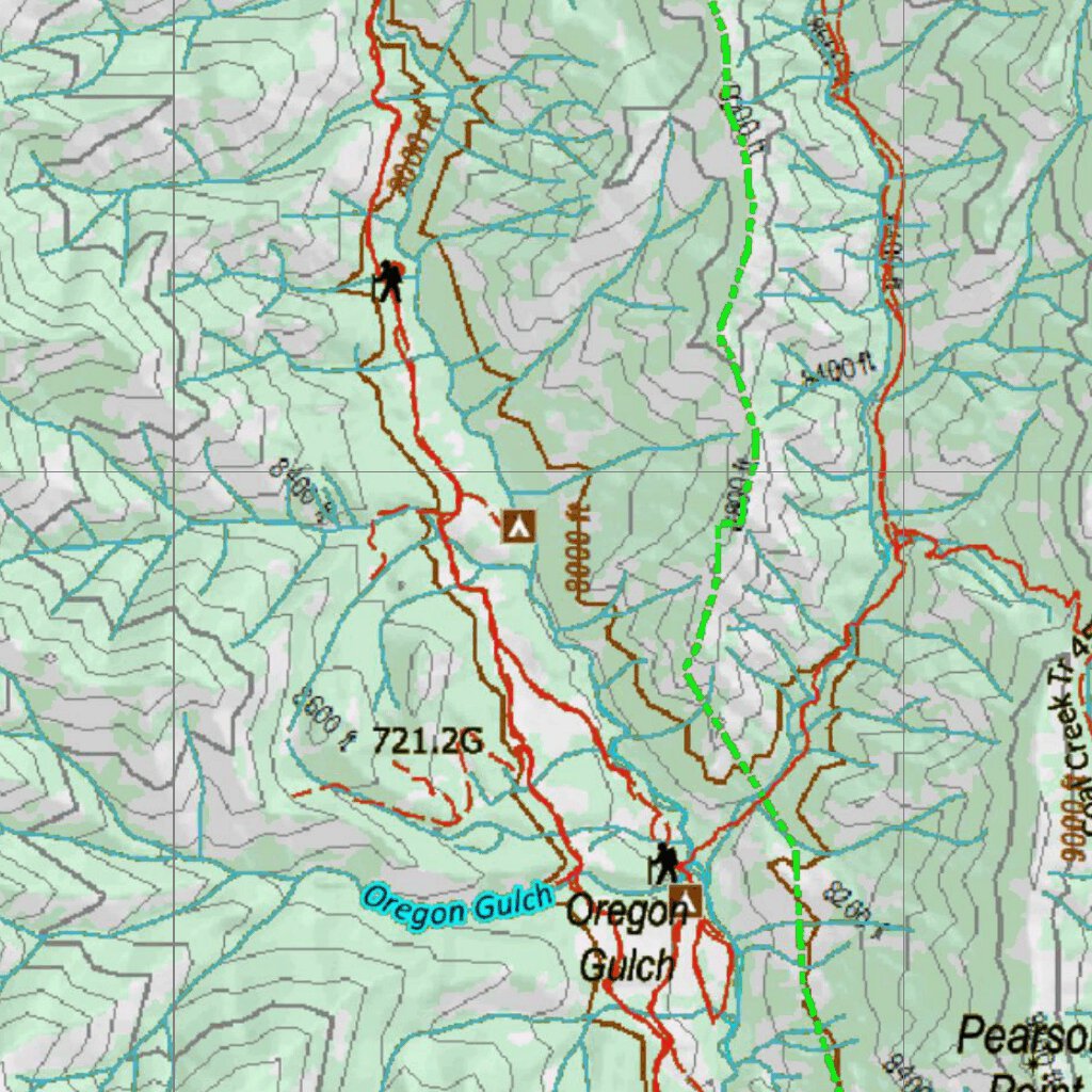 Colorado Unit 54 Antelope Concentrations Map by Colorado HuntData LLC ...