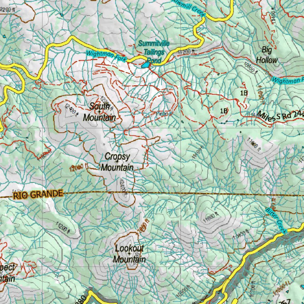 Colorado Unit 81 Antelope Concentrations Map by Colorado HuntData LLC ...