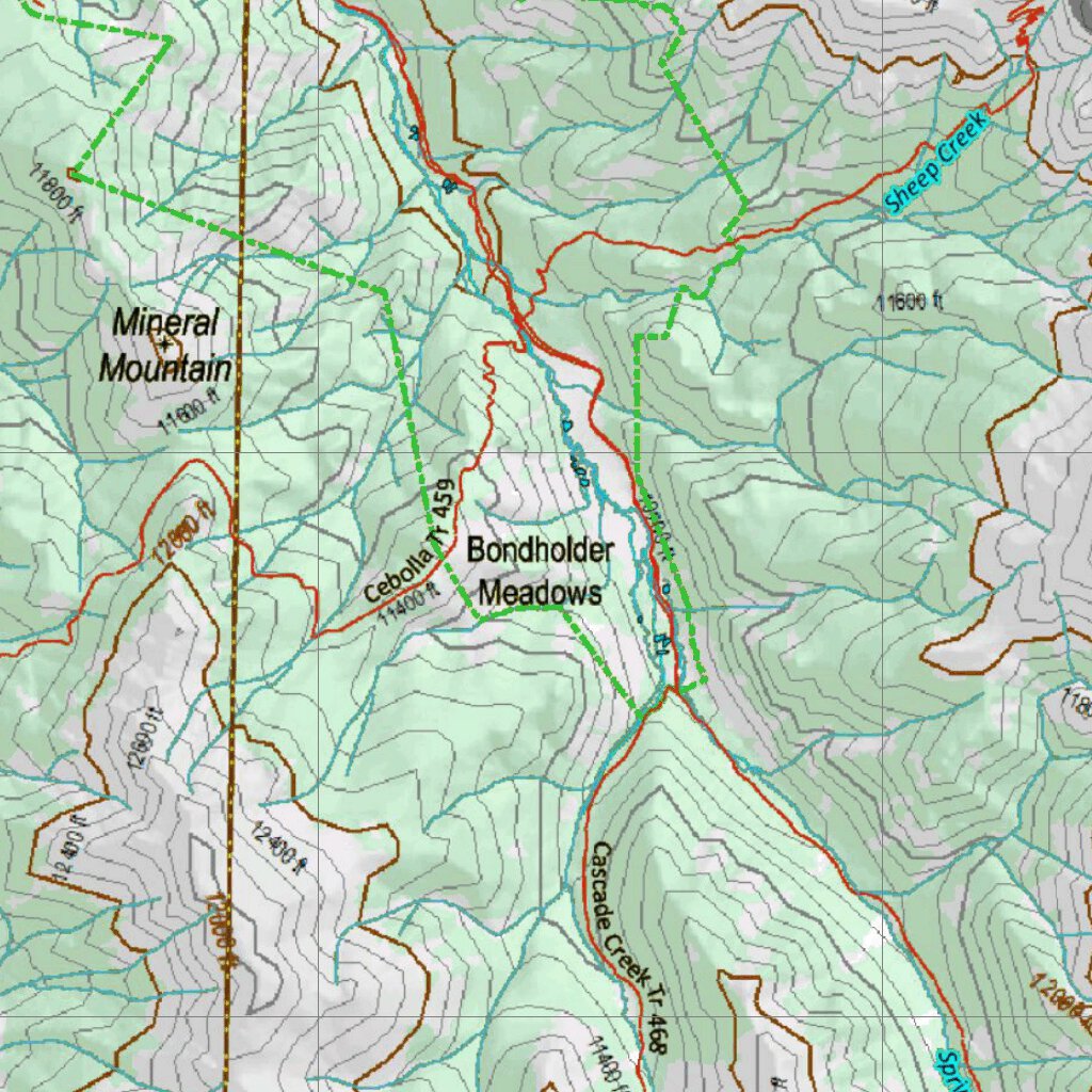 Colorado Unit 67 Antelope Concentrations Map by Colorado HuntData LLC ...
