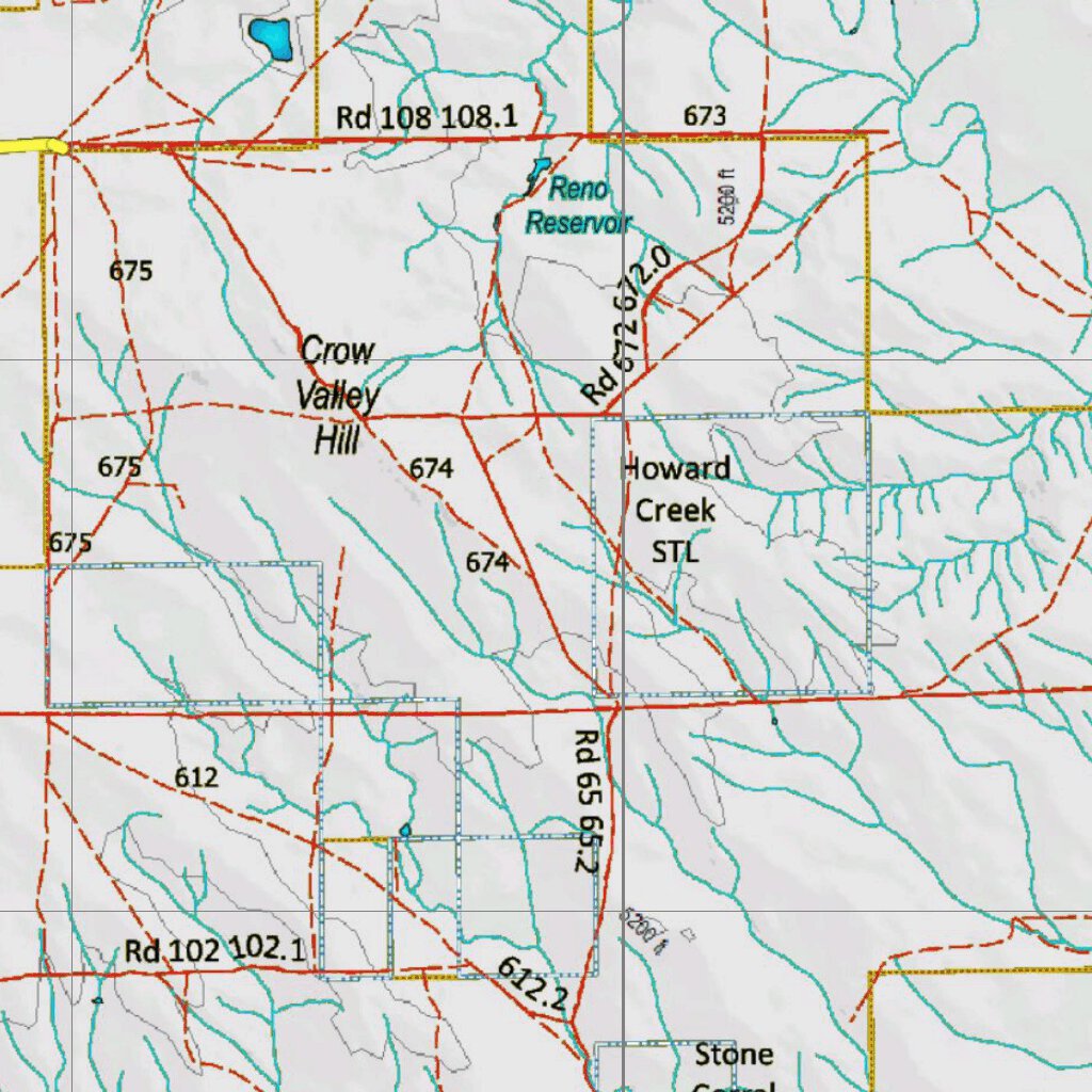 Colorado Unit 87 Antelope Concentrations Map by Colorado HuntData LLC ...