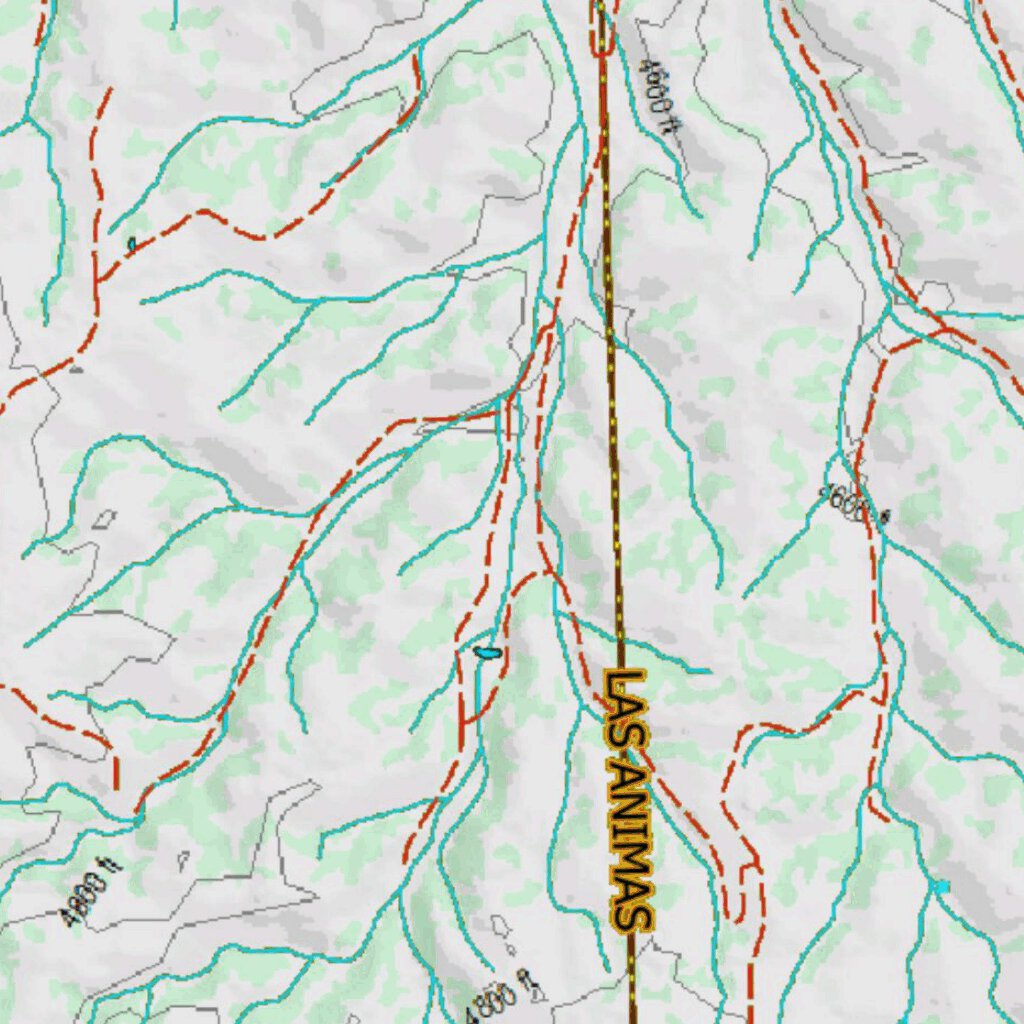 Colorado Unit 137 Antelope Concentrations Map by Colorado HuntData LLC ...