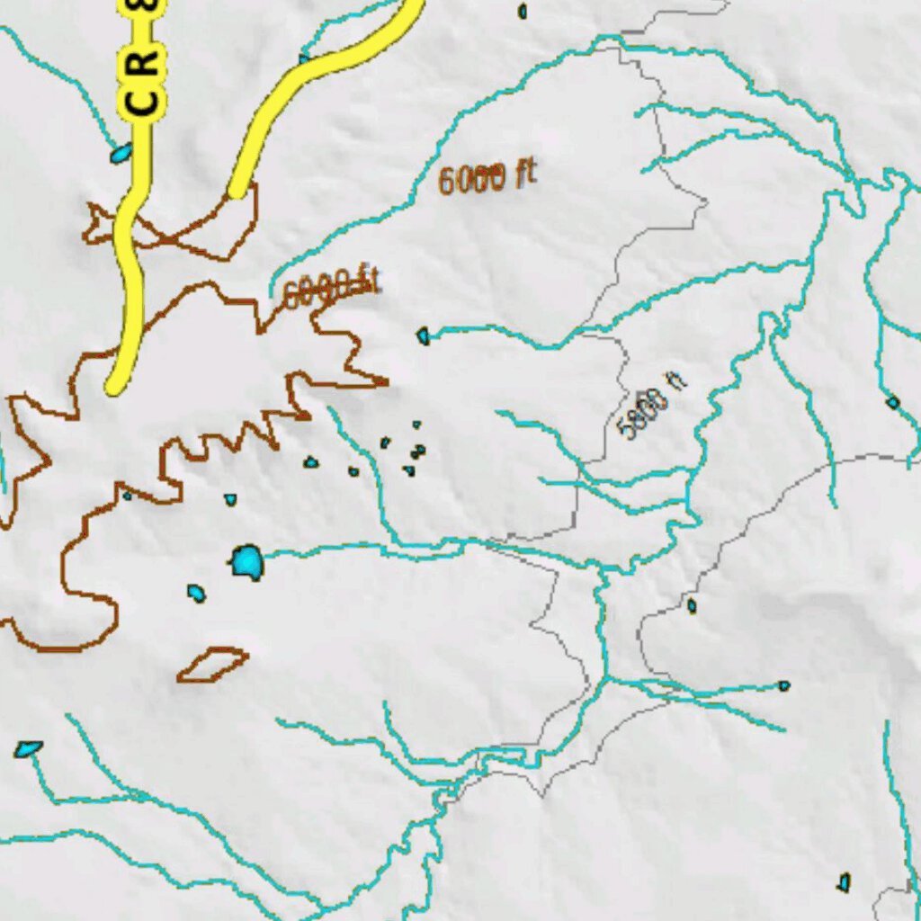 Colorado Unit 141 Antelope Concentrations Map by Colorado HuntData LLC ...