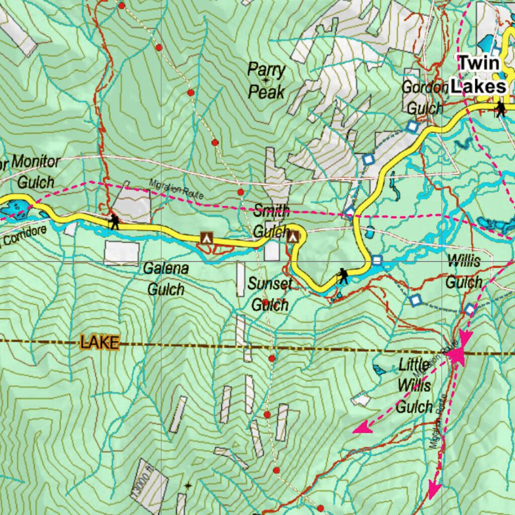Colorado Unit 49 Land Ownerhship with Elk Concentrations, the Hybrid ...
