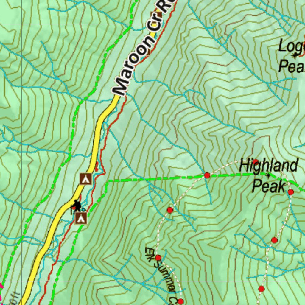 Colorado Unit 47 Land Ownerhship with Elk Concentrations, the Hybrid ...