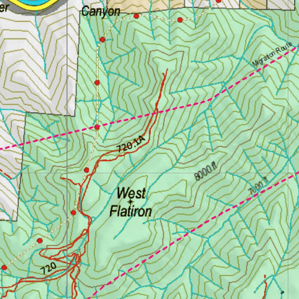 Colorado Unit 53 Land Ownerhship with Elk Concentrations, the Hybrid ...