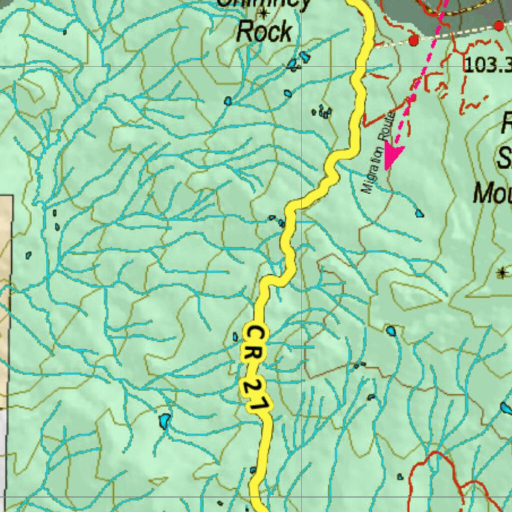 Colorado Unit 181 Land Ownerhship with Elk Concentrations, the Hybrid ...