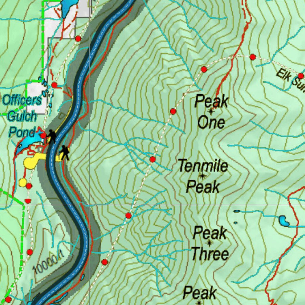 Colorado Unit 371 Land Ownerhship with Elk Concentrations, the Hybrid ...