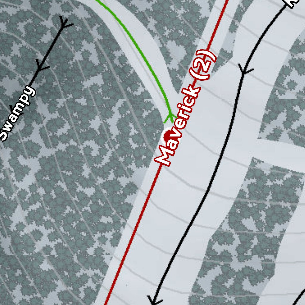 Maverick Mountain Resort Map by Mapsynergy | Avenza Maps