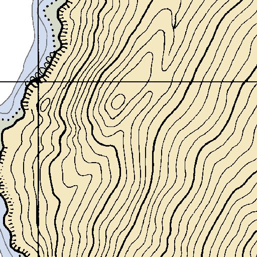 Hidden Inlet Map by National Oceanographic & Atmospheric Administration ...