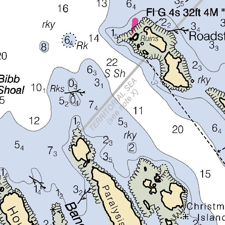 Security Bay Map by National Oceanographic & Atmospheric Administration ...