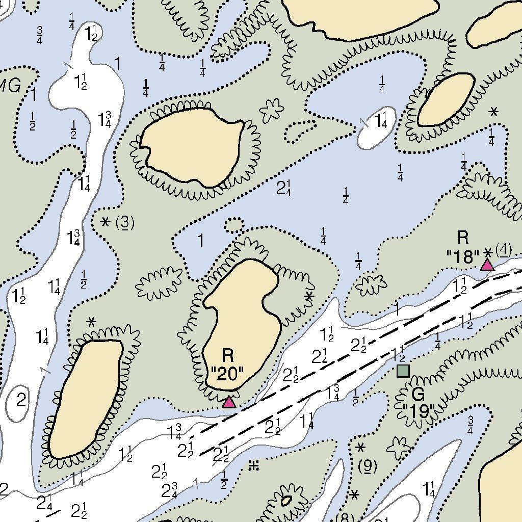 El Capitan Passage Dry Pass To Shakan Strait Map by National ...