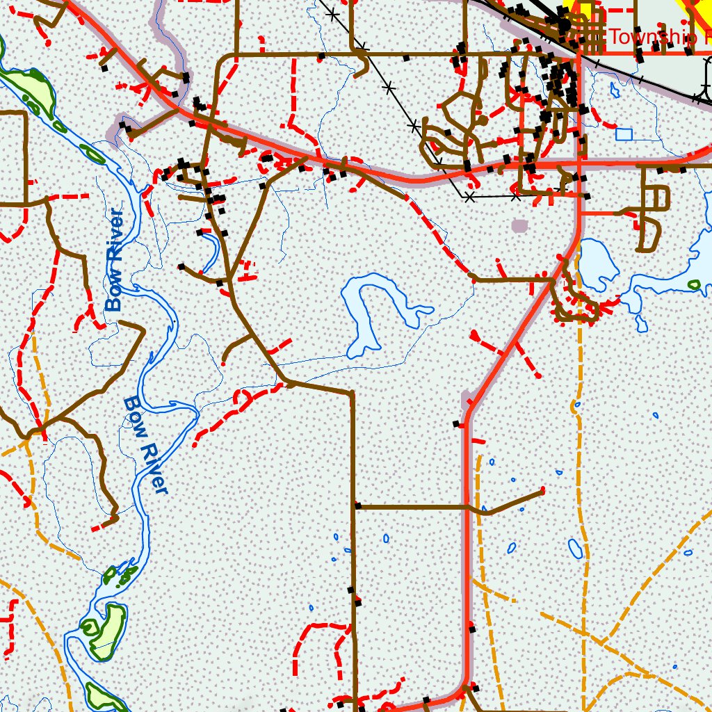 Rural Road Maps by GoTrekkers - Calgary SE 2023 Map by GoTrekkers Ltd ...