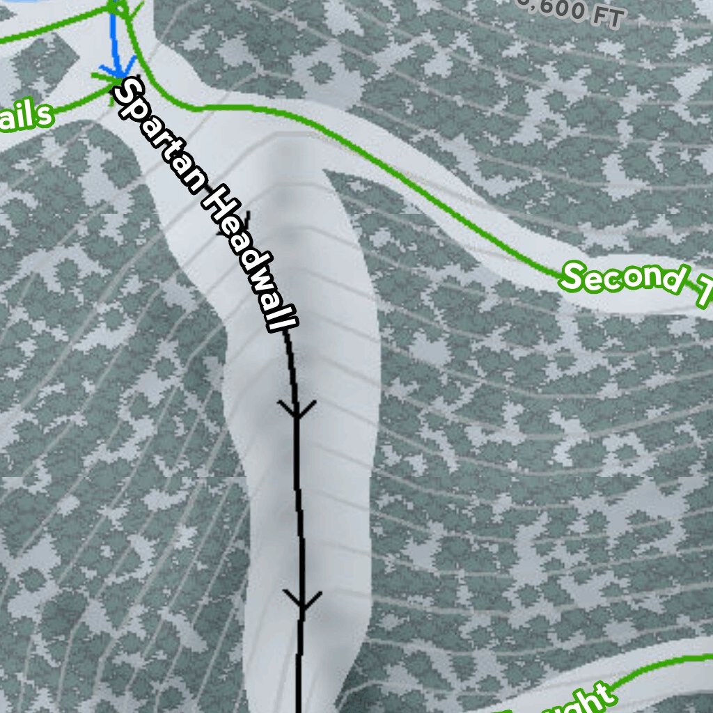 Montana Snowbowl Resort Map by Mapsynergy | Avenza Maps