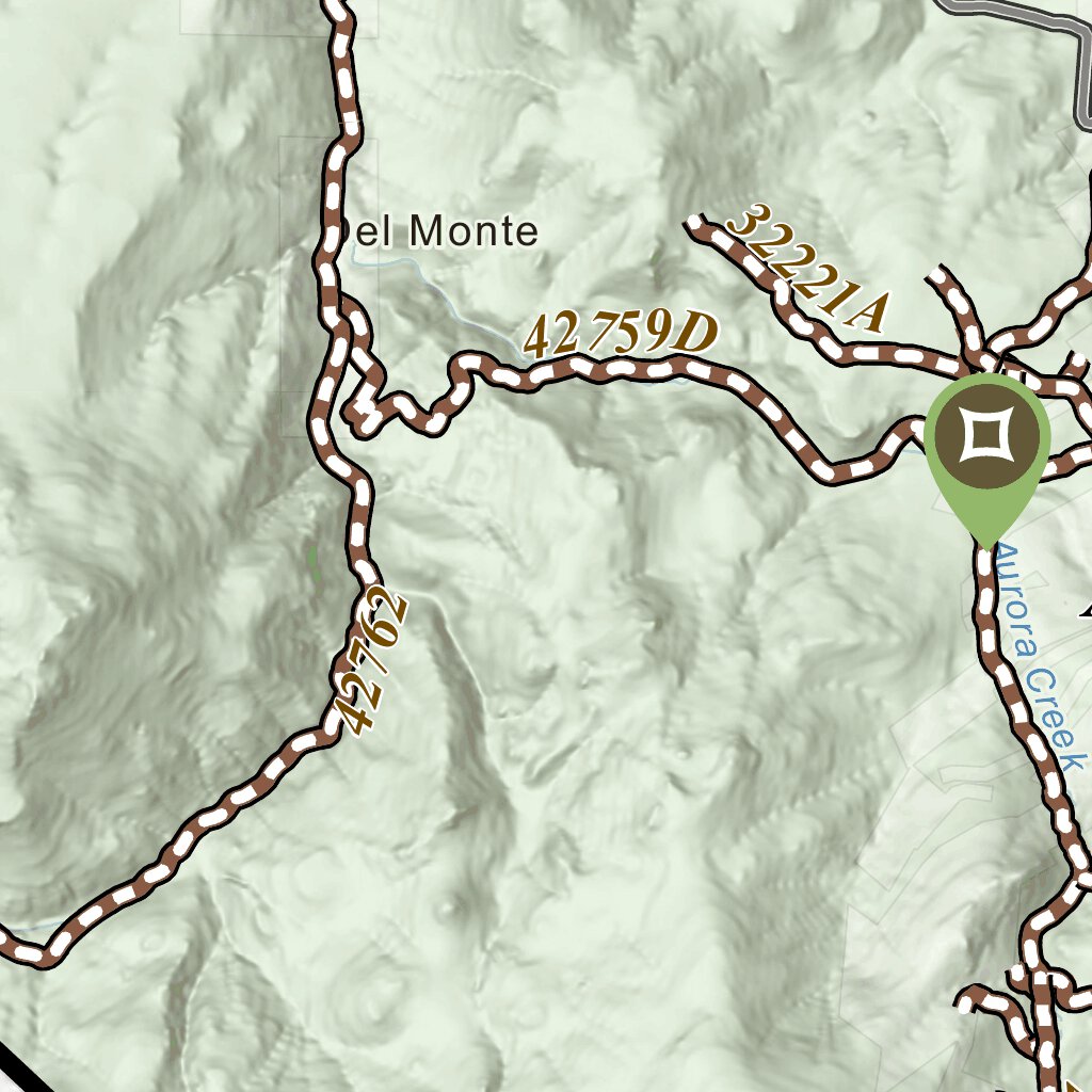 Fletcher Area OHV Trails Map by Nevada Department of Conservation and ...