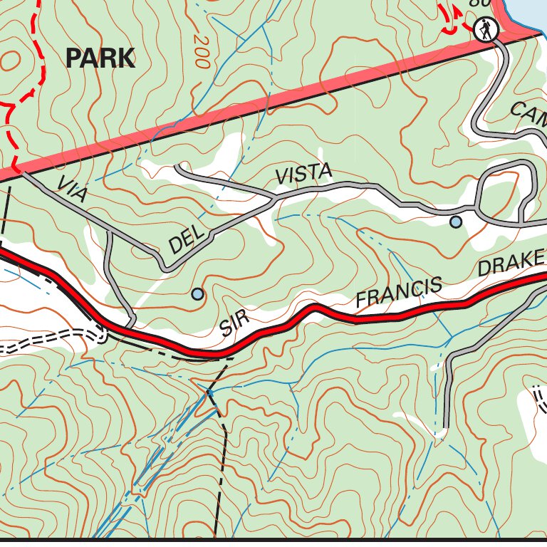 Tomales Bay State Park Map by Tom Harrison Maps | Avenza Maps