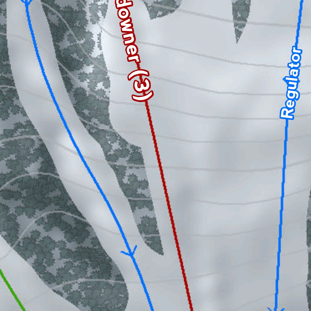Mad River Mountain Resort Map by Mapsynergy | Avenza Maps