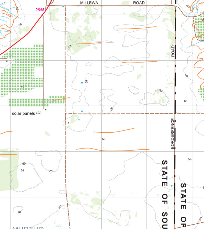 Riverland and Murray Mallee Map 246C by Mapland - Department for ...