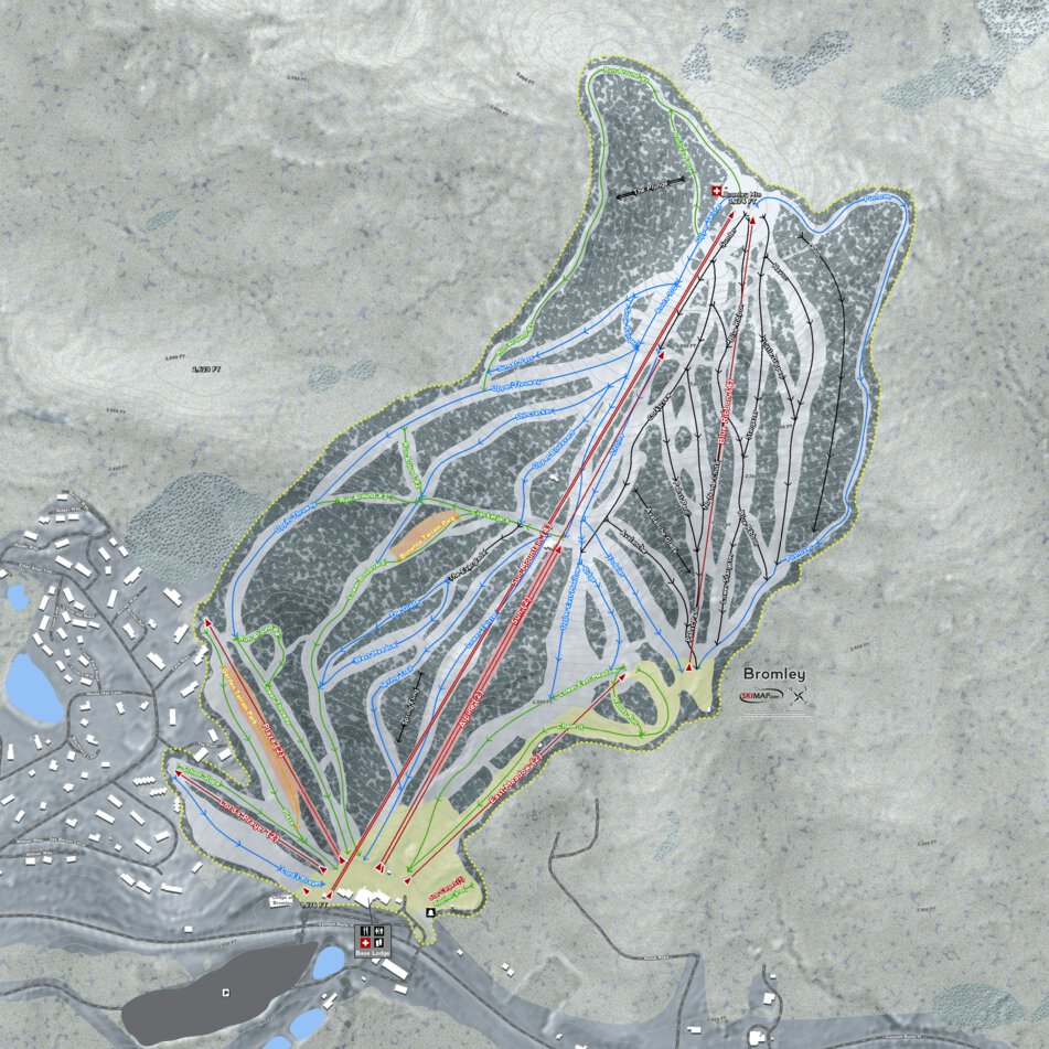Bromley Resort Map by Mapsynergy | Avenza Maps