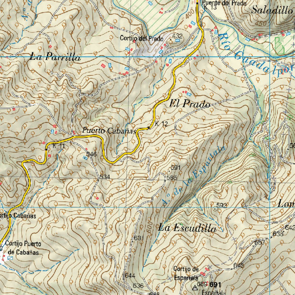 Andalucia 052 arriate Map by GoTrekkers Ltd | Avenza Maps