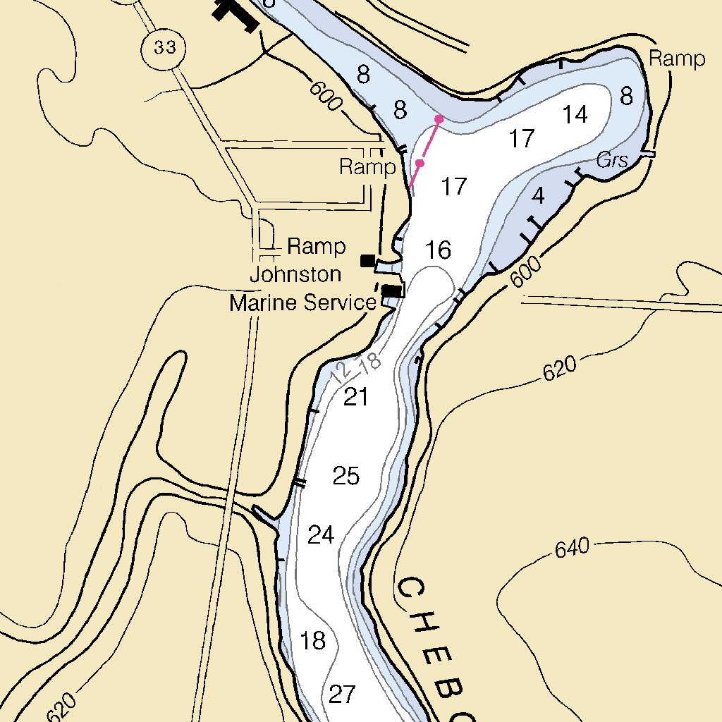 Inland Route (3) Map by National Oceanographic & Atmospheric ...