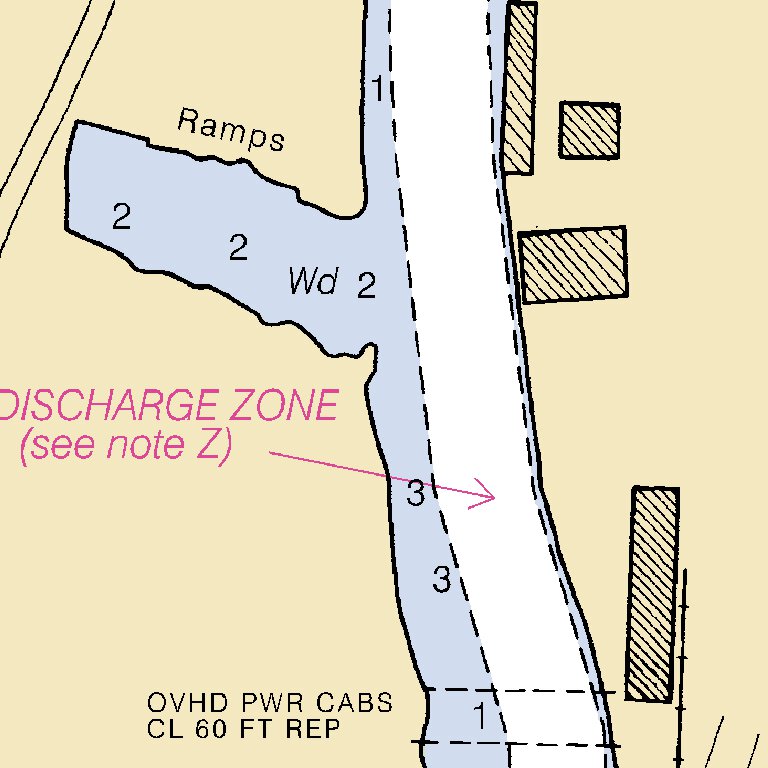 Lake Winnebago And Fox Riv Pg 3 Left Map by National Oceanographic ...