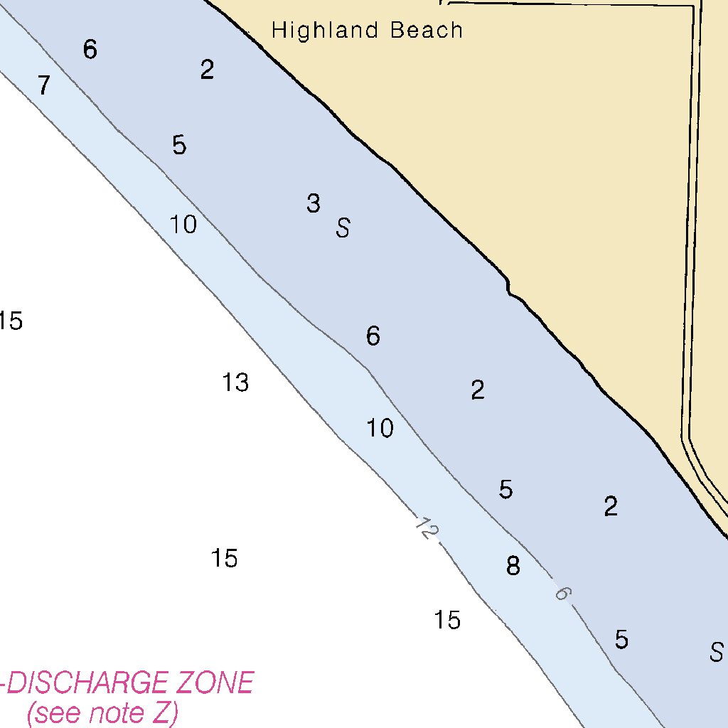 Lake Winnebago And Fox Riv Pg 23 Map by National Oceanographic ...