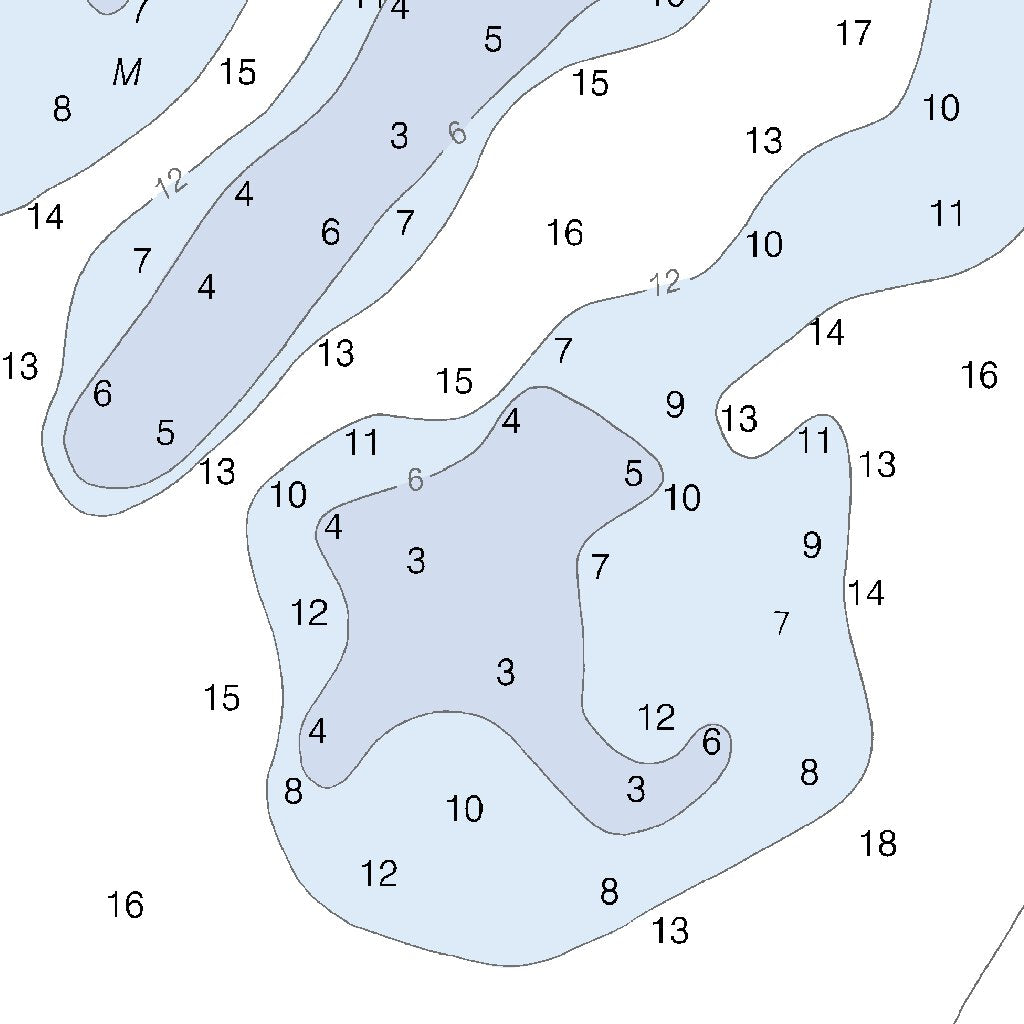 Lake Winnebago And Fox Riv Pg 16 Map by National Oceanographic ...