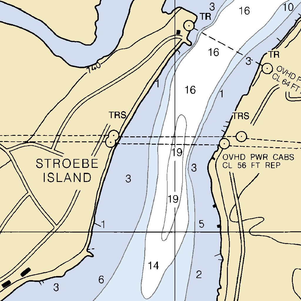 Lake Winnebago And Fox Riv Pg 25 Map by National Oceanographic ...