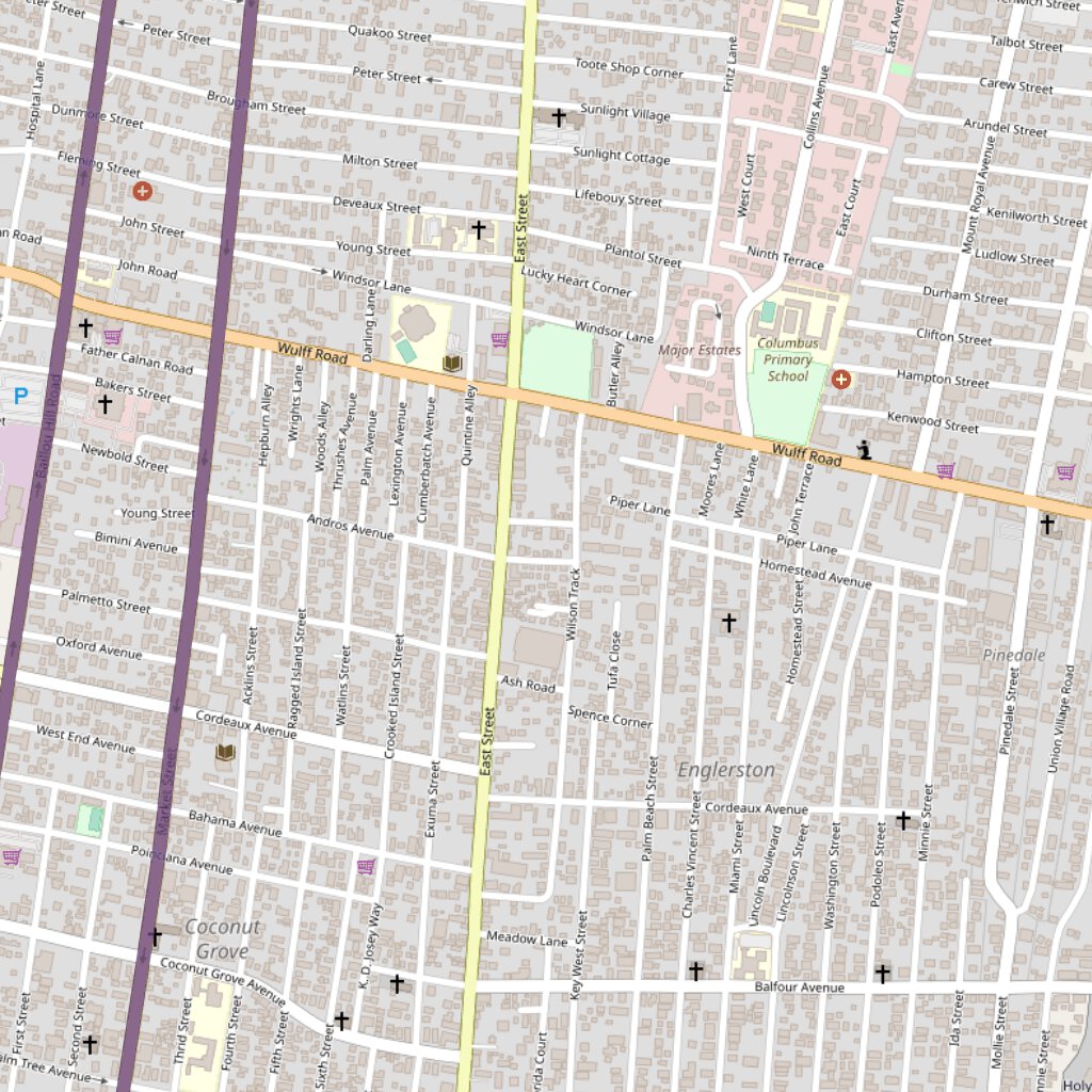 New Providence, Bahamas - Bus Route 15 Map by Bahama Atlas | Avenza Maps