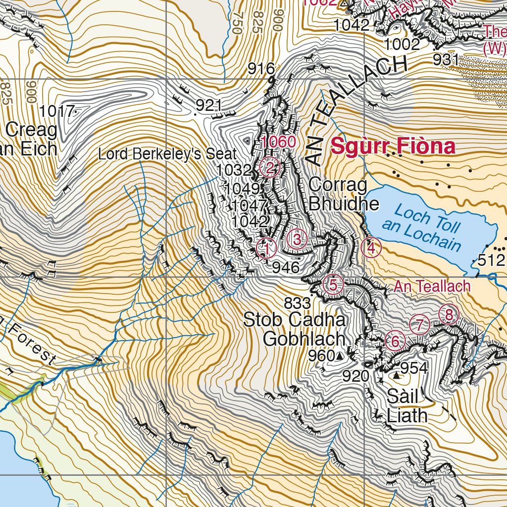 Torridon & Fisherfield Map by HARVEY Maps | Avenza Maps