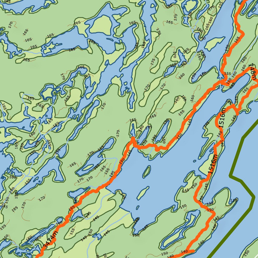 Ontario Provincial Park: Frontenac Map by Xavier Maps | Avenza Maps