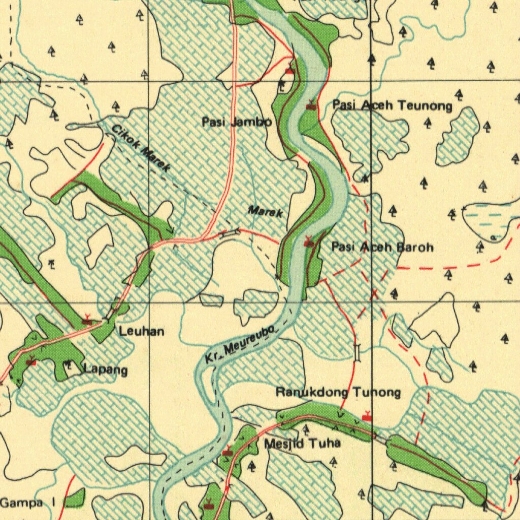 Meulaboh (0520-11) Map by Badan Informasi Geospasial | Avenza Maps