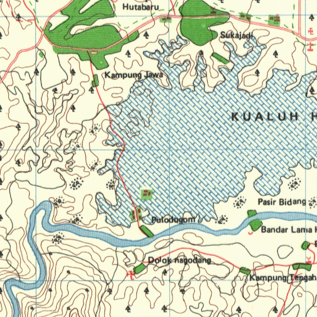 Aek Kanopan (0718-51) Map by Badan Informasi Geospasial | Avenza Maps