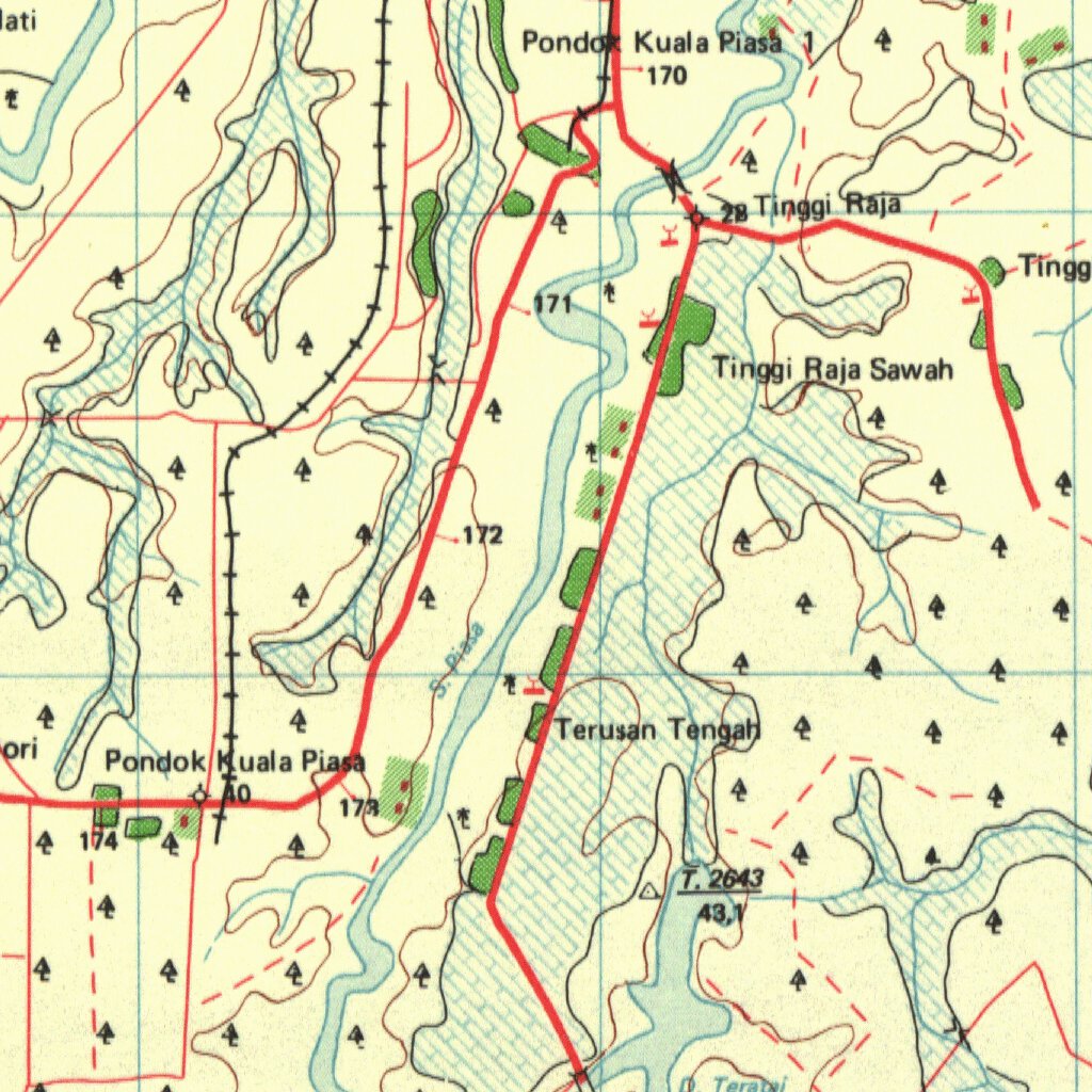 Kisaran (0718-53) Map by Badan Informasi Geospasial | Avenza Maps