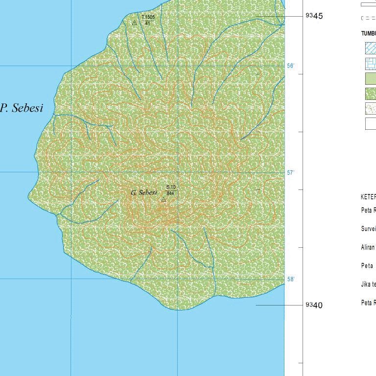 Pulau Legundi (1110-12) Map by Badan Informasi Geospasial | Avenza Maps