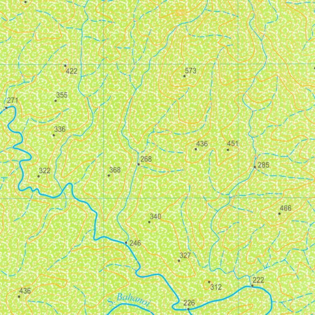 Sungai Busang (1616-34) Map by Badan Informasi Geospasial | Avenza Maps