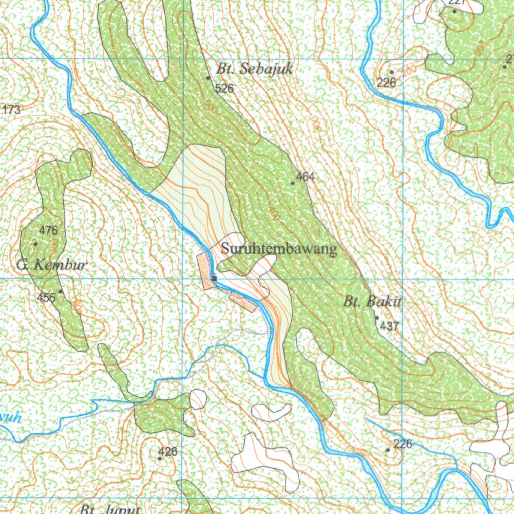 Siding (1417-21) Map by Badan Informasi Geospasial | Avenza Maps
