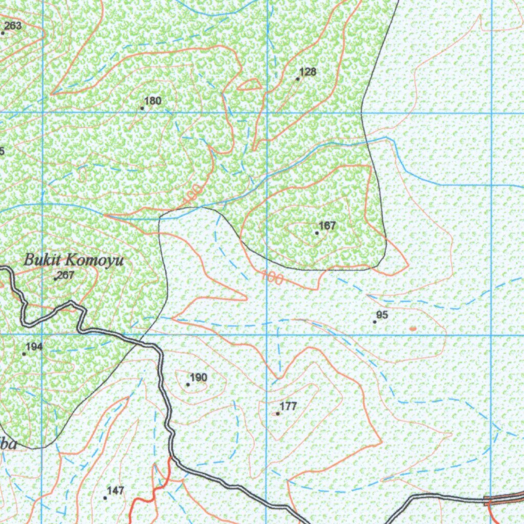 Kembayan (1416-52) Map by Badan Informasi Geospasial | Avenza Maps