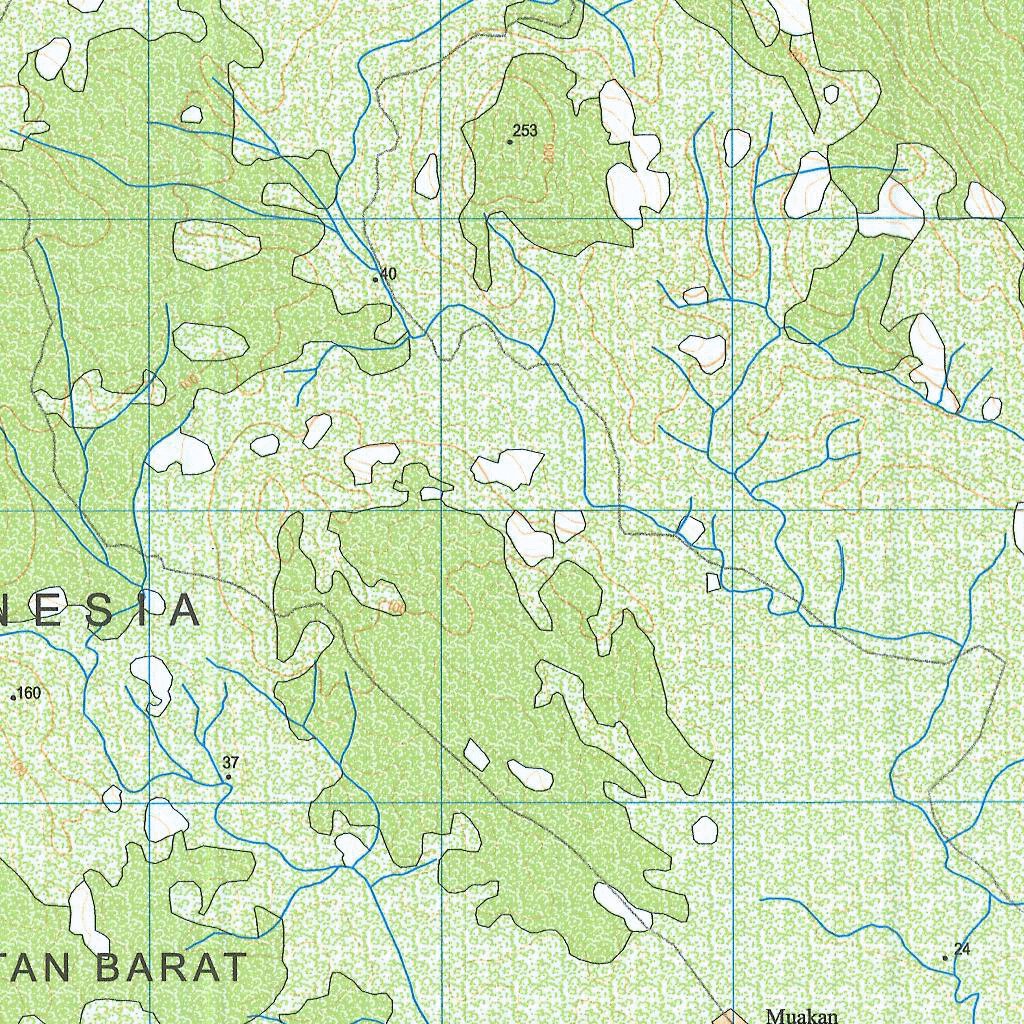 Sungaiseria (1416-64) Map by Badan Informasi Geospasial | Avenza Maps