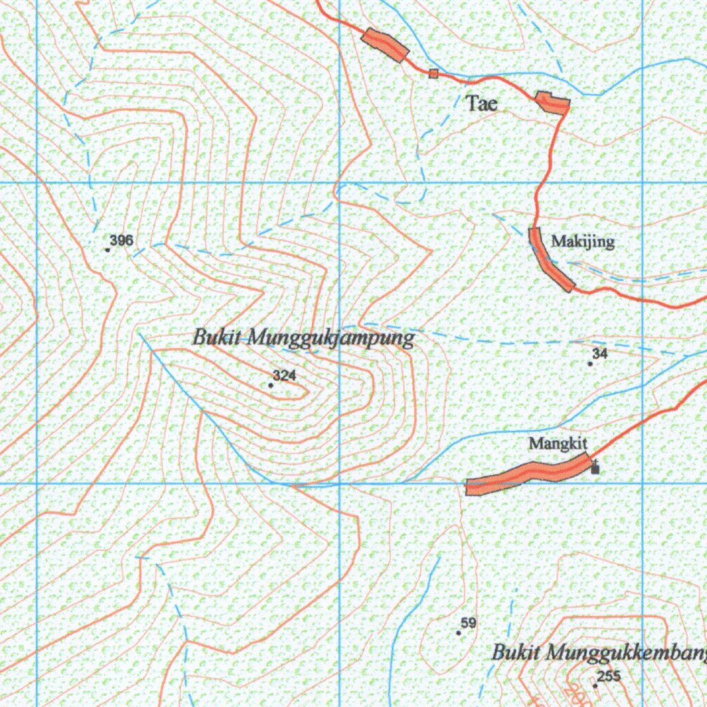 Hilir (1416-21) Map by Badan Informasi Geospasial | Avenza Maps