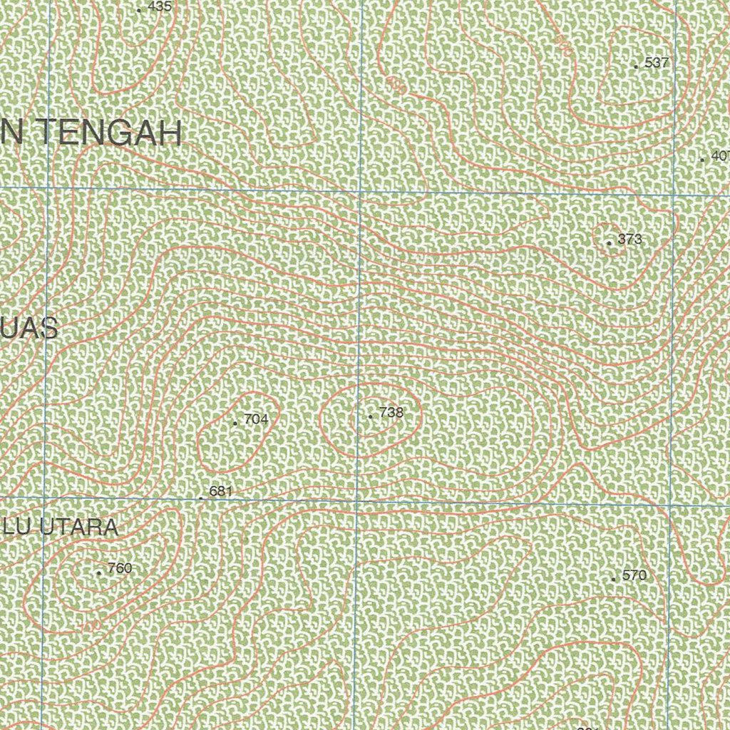 Sungai Kahayan (1615-24) Map by Badan Informasi Geospasial | Avenza Maps