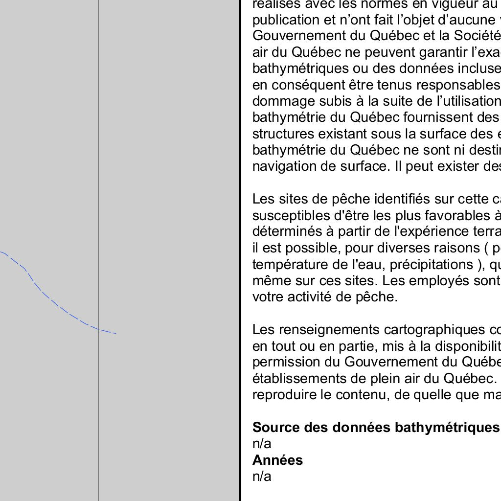 Lac Cristal (Portneuf) Map by Sepaq | Avenza Maps