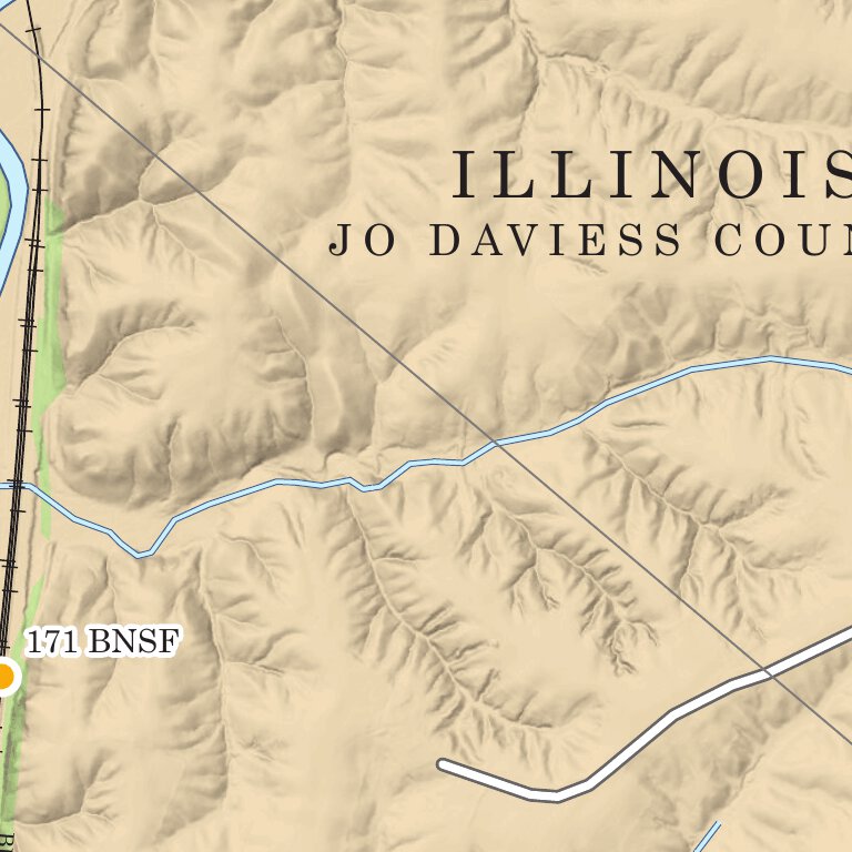 Chart 60 - Upper Mississippi River Miles 567-562 Map by US Army Corps ...