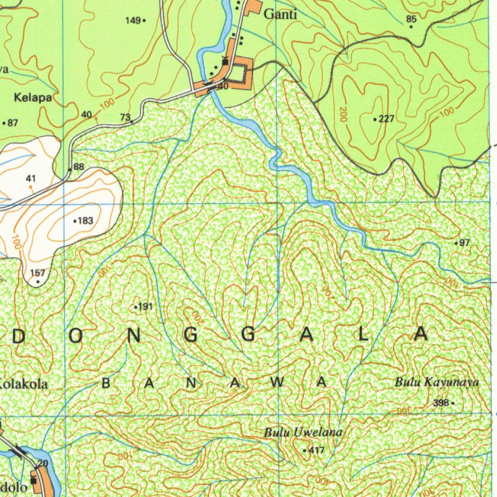 Donggala (1919-11) Map by Badan Informasi Geospasial | Avenza Maps